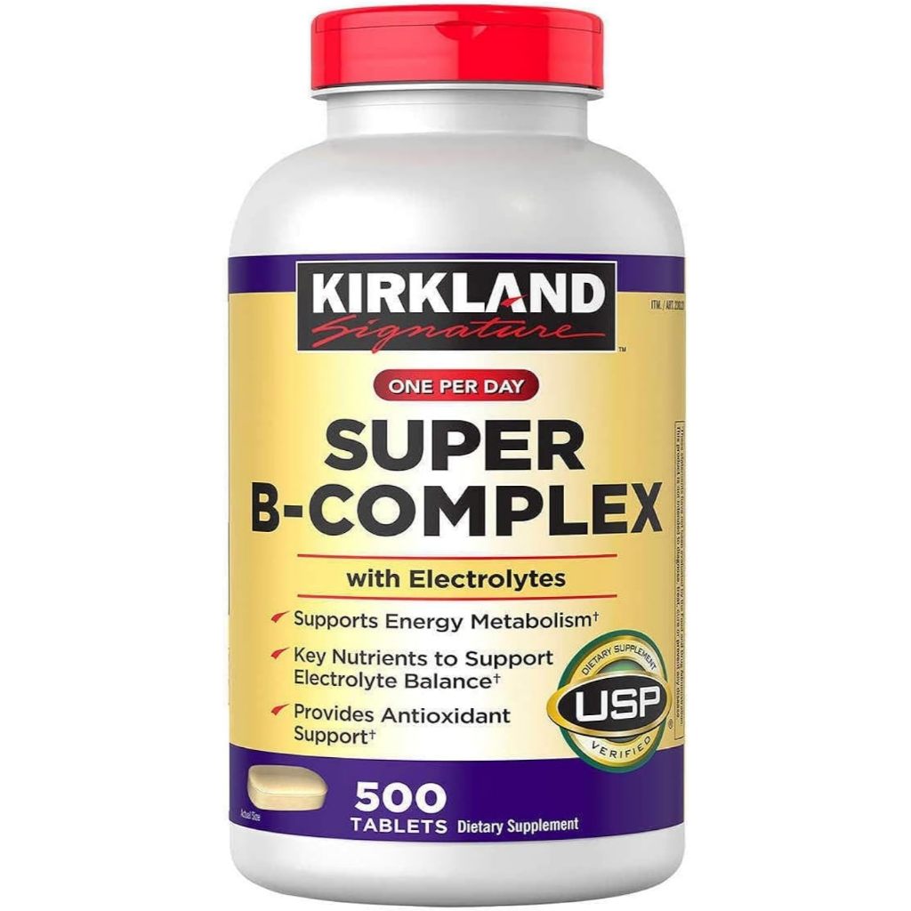 % (Sold Separately) Kirkland Signature Super B-Complex Vitamin B ...