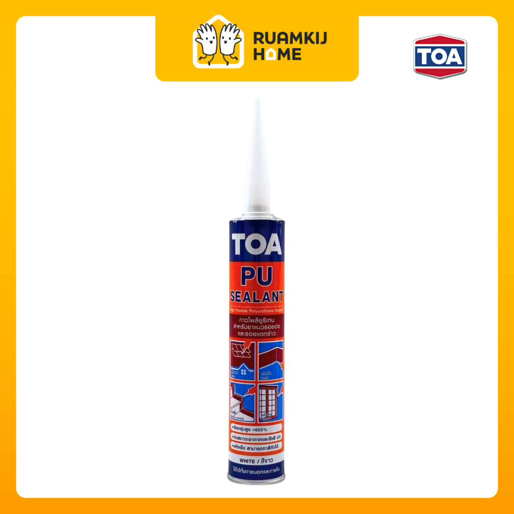 TOA Pu Glue 310 Ml. White | Shopee Malaysia