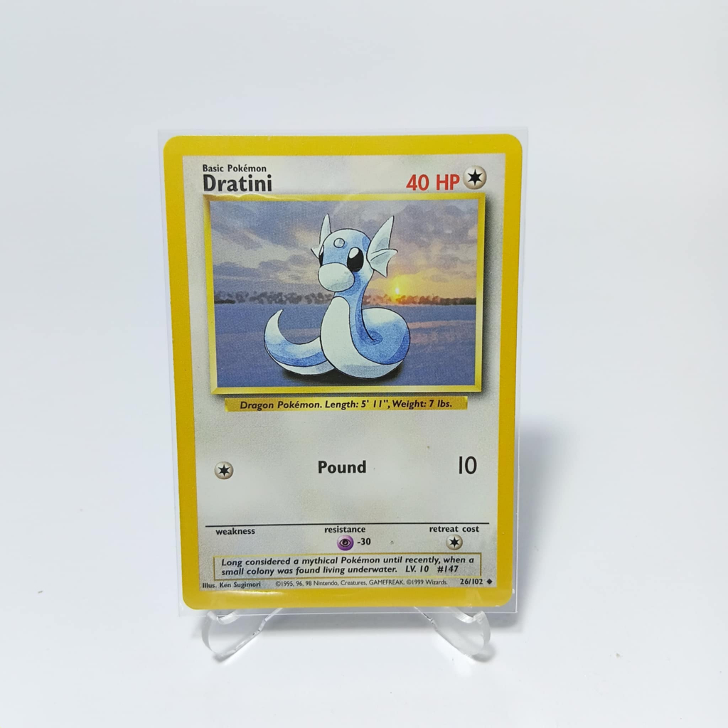 Dratini 26 – Pokémon Base Set (USA) | Shopee Malaysia