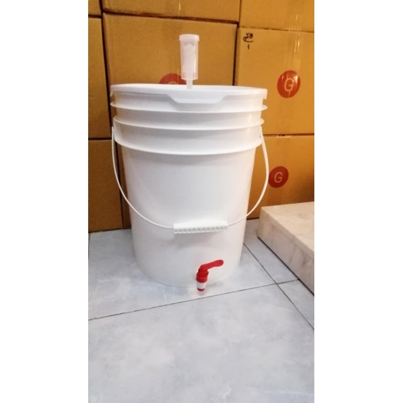 20 Liters Tank Equipped With Tap With Air Lock (Hok) | Shopee Malaysia