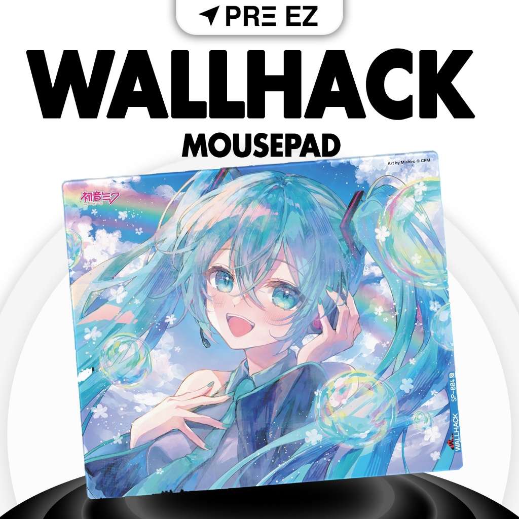 | WALLHACK Glass Mouse Pad SP-004 Miku! | Shopee Malaysia