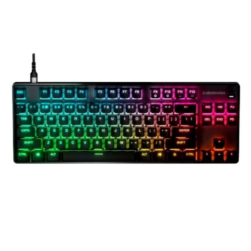 SteelSeries Apex 9 TKL Optical Gaming Keyboard Ten Key Less RGB Light ...