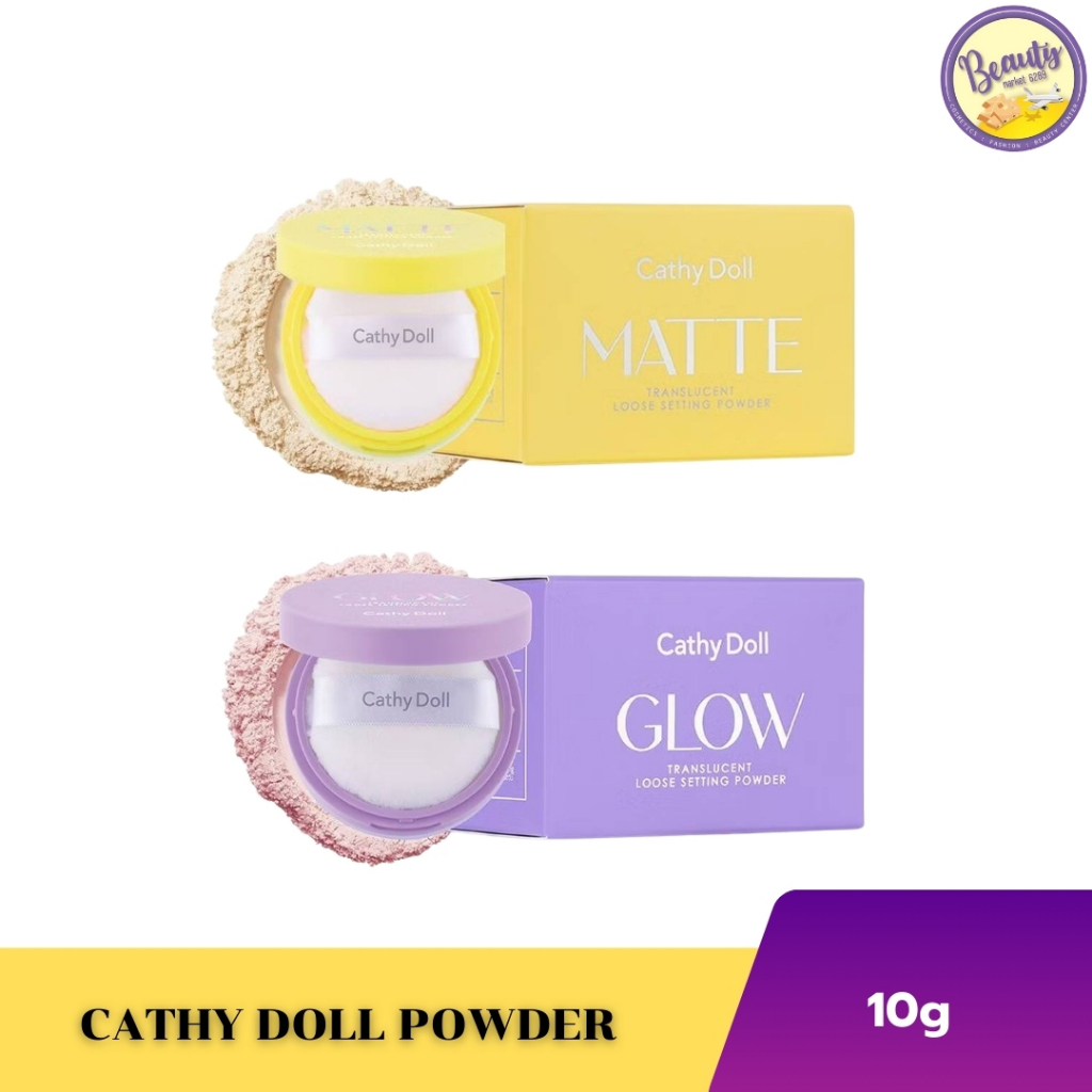 Cathy Doll Trans Lucent Setting Powder 10g Glow And Matte Formula ...