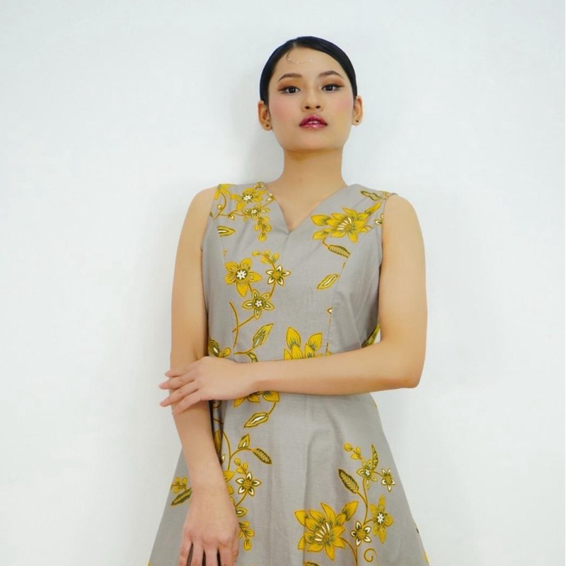 Impressed Batik [Impressive Batik] Dress To The Thai Fabric With Pattern (052/056) | Shopee Malaysia