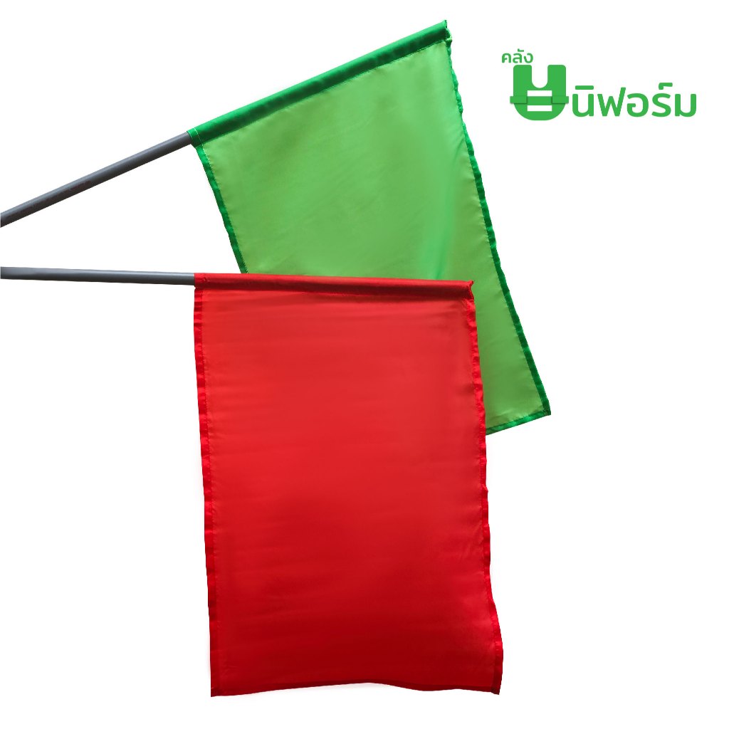 Flag Waving Signal Safety TC Fabric With Handle. PVC Pipe Fitting ...