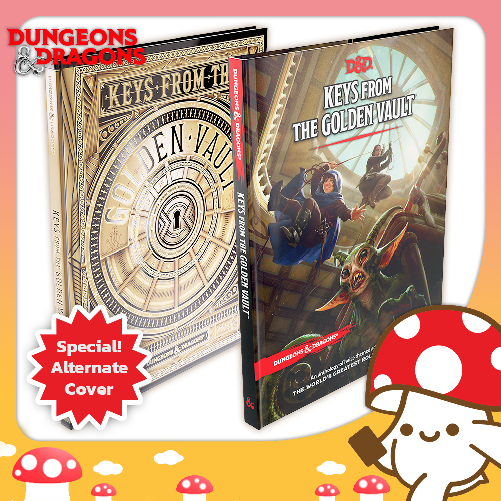 D&D-Keys from the Golden Vault (Adventures Book) Kinoko Card Game Shop | Dungeons Dragons DND ...