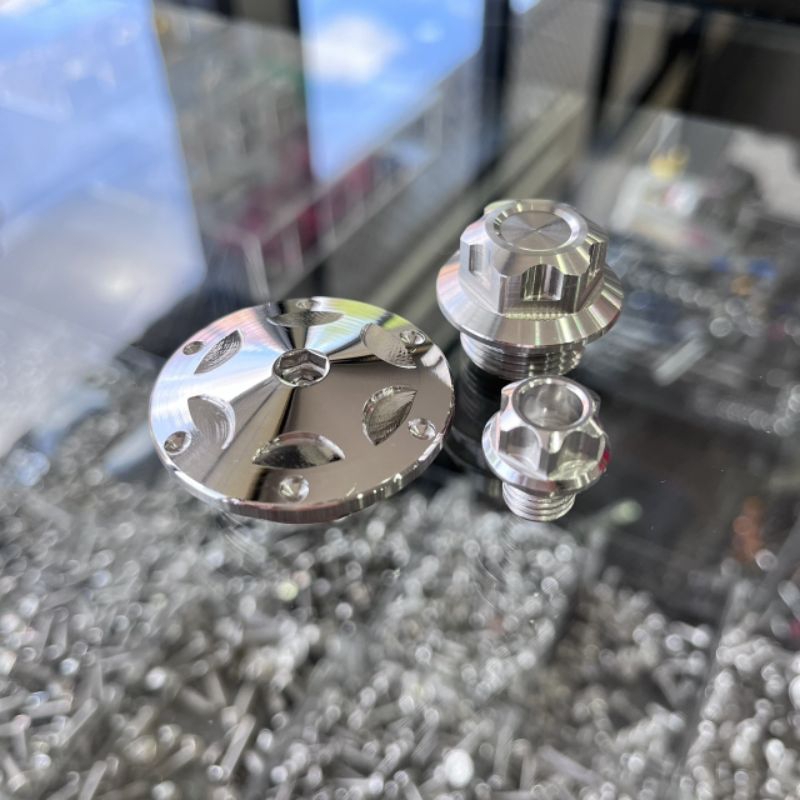 Xmax Set Of Disc Plugs Star Lights + Rear Gear + Oil (Products In ...