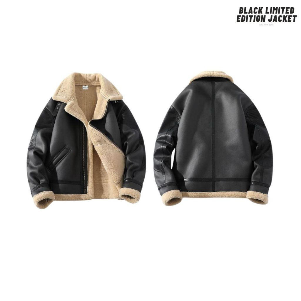 Jeera168 | Black Limited Edition Jacker Unisex Jacket Suede Premium ...