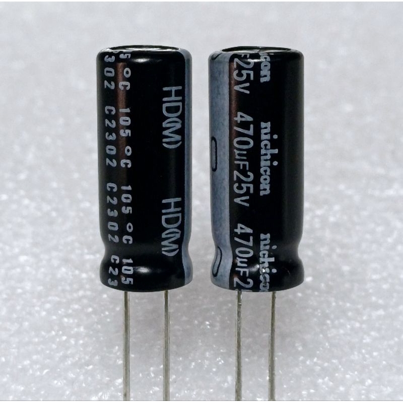 Nichicon HD 470uf 25v capacitor | Shopee Malaysia