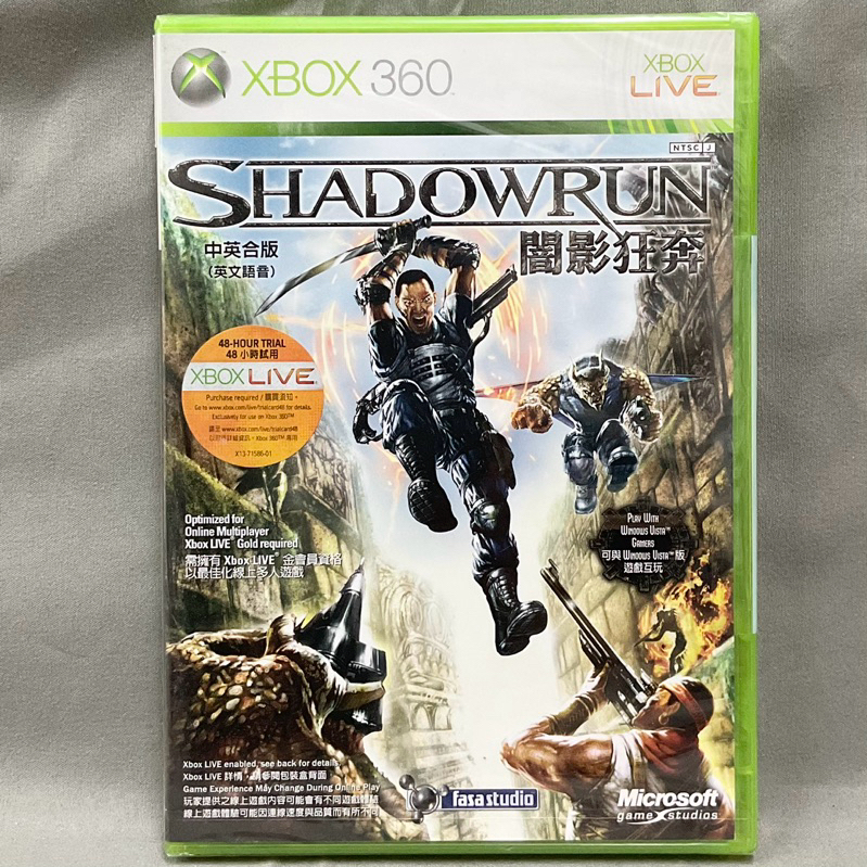 Original Disc [Xbox 360] [English] Shadowrun (Zone 3 Asia/NTSC-J ...