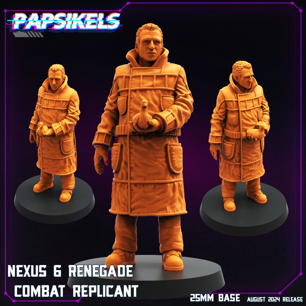 Nexus-6 Renegade Combat Replicant-Blade Walker-Humanoid Human ...