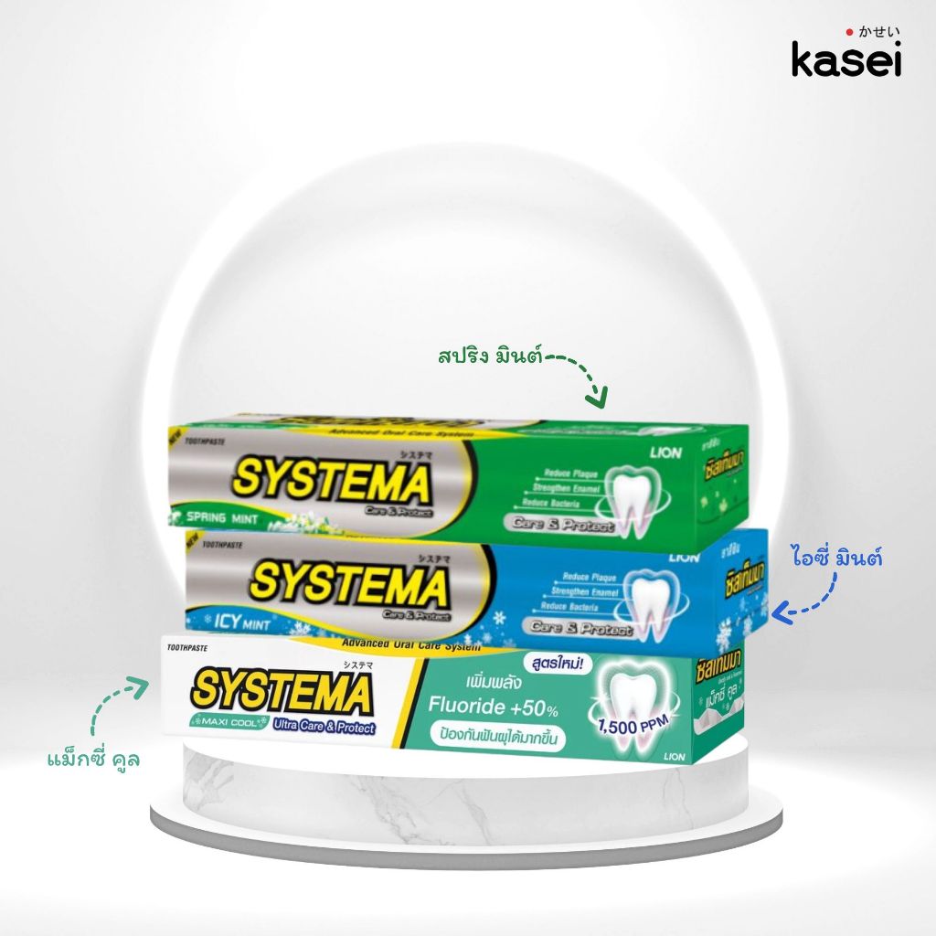 SYSTEMA Care & Protect Toothpaste 140g (3 Formulas Available) | Shopee Malaysia