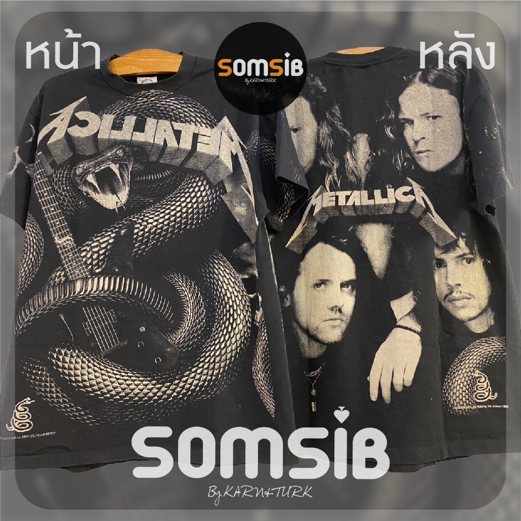 OVP Metallica Shirt-Guitar Strap Snake | Shopee Malaysia