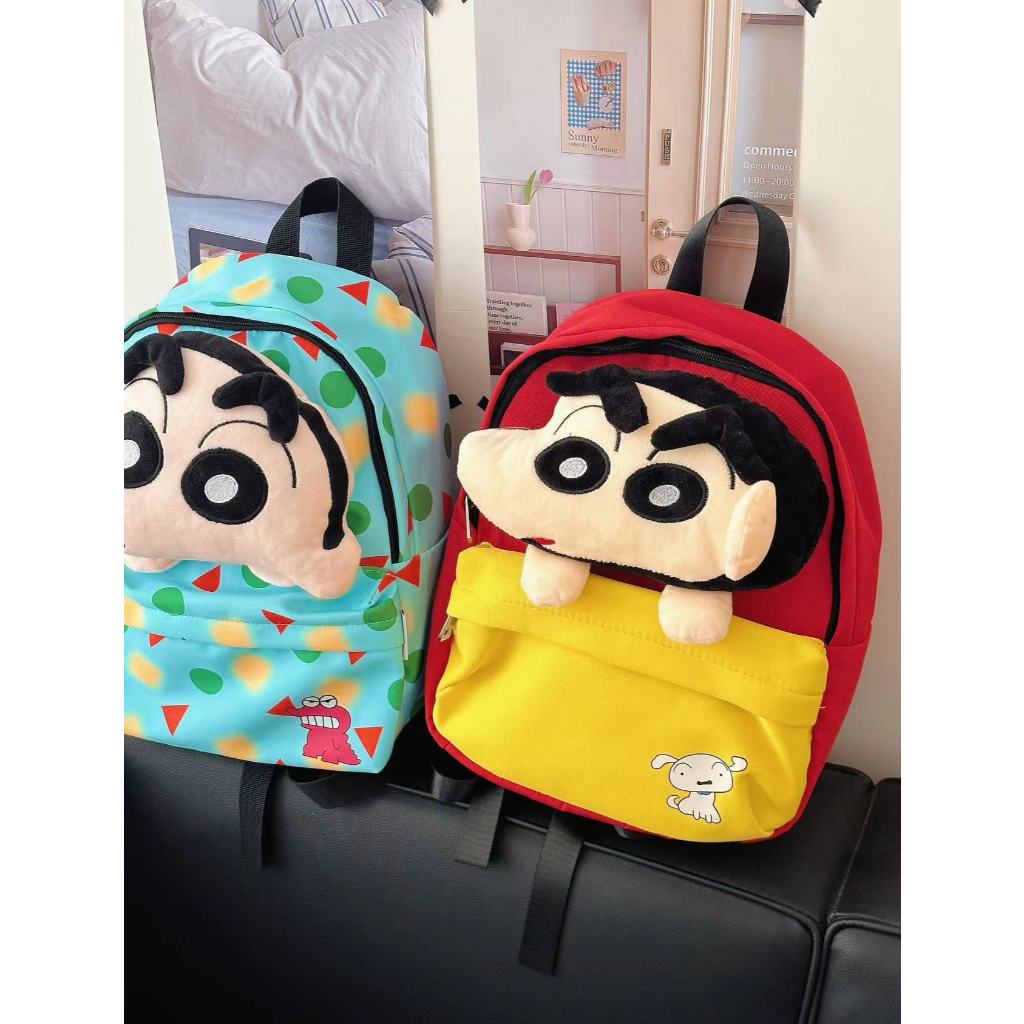 The Core Crayon Shin Chan Backpack (Available In One Color In Red ...