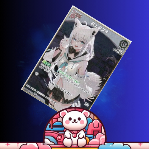 [Bushiroad] [hololive TCG] Vjump 2.225 PROMO Shirakami Fubuki-hBP02-009 production] | Shopee ...