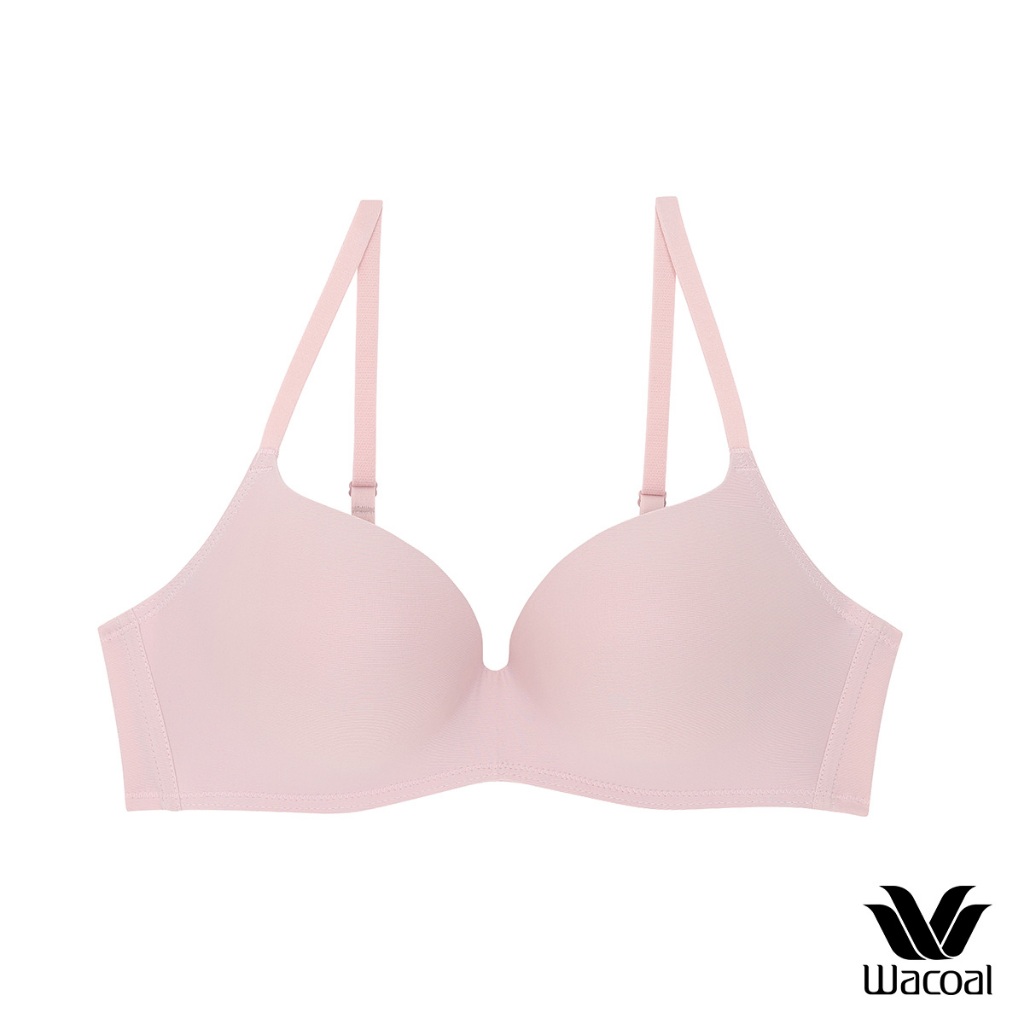 Wacoal Surprise Wireless Push Up Bra: WB9V02 Pink Bra Sponge 20 mm ...