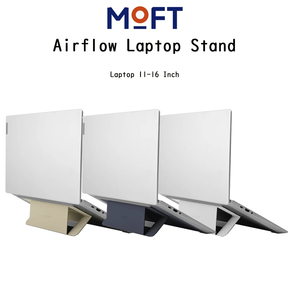 MOFT Airflow Laptop Stand Premium Adhesive For 11-16 Inch | Shopee Malaysia
