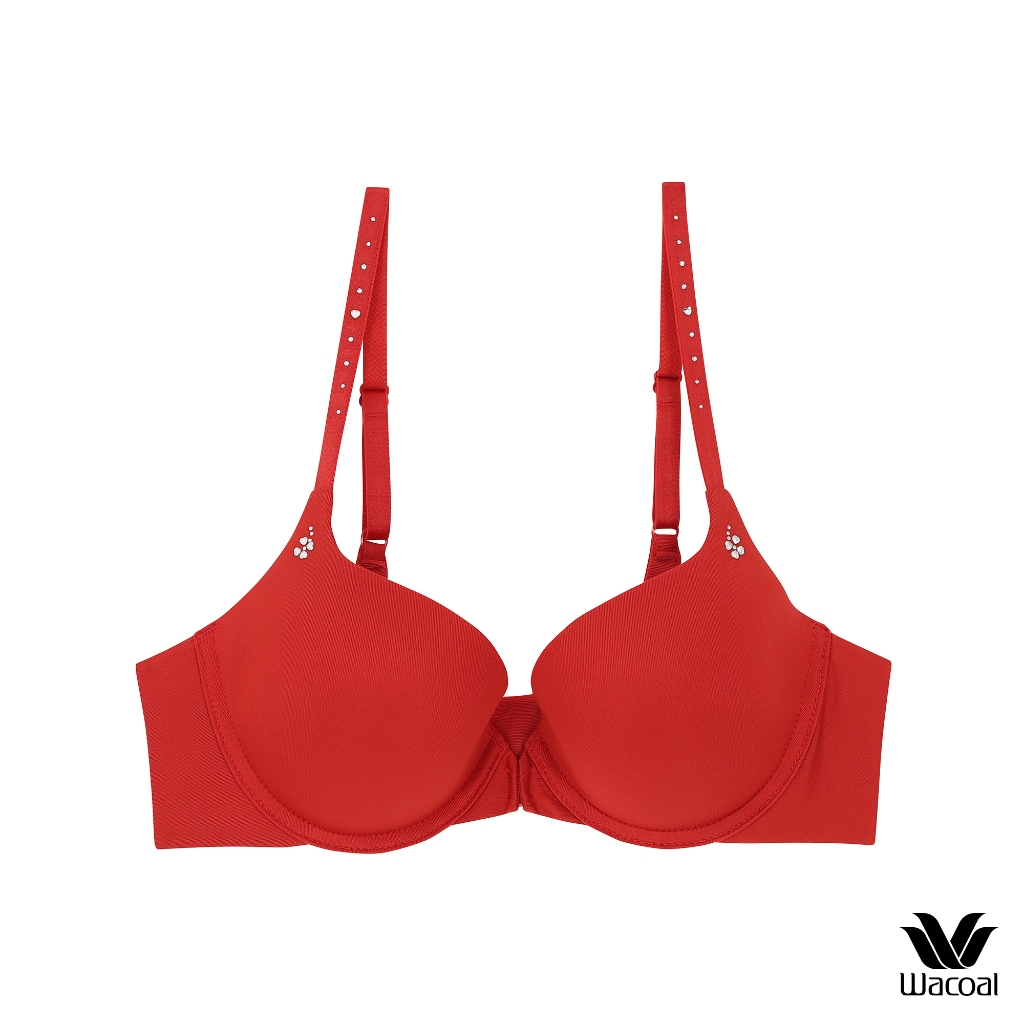 Wacoal Bra With Thin Sponge 15 Mm Model WB5P90 Red (RE) | Shopee Malaysia
