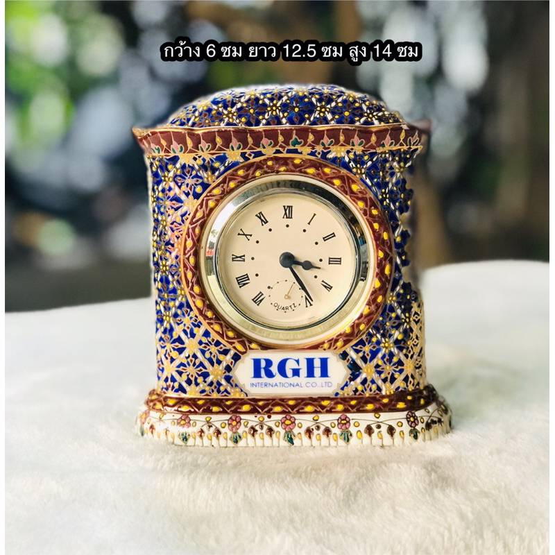 Benjarong Antique Table Clock Thai Porcelain/ Normal Use | Shopee Malaysia
