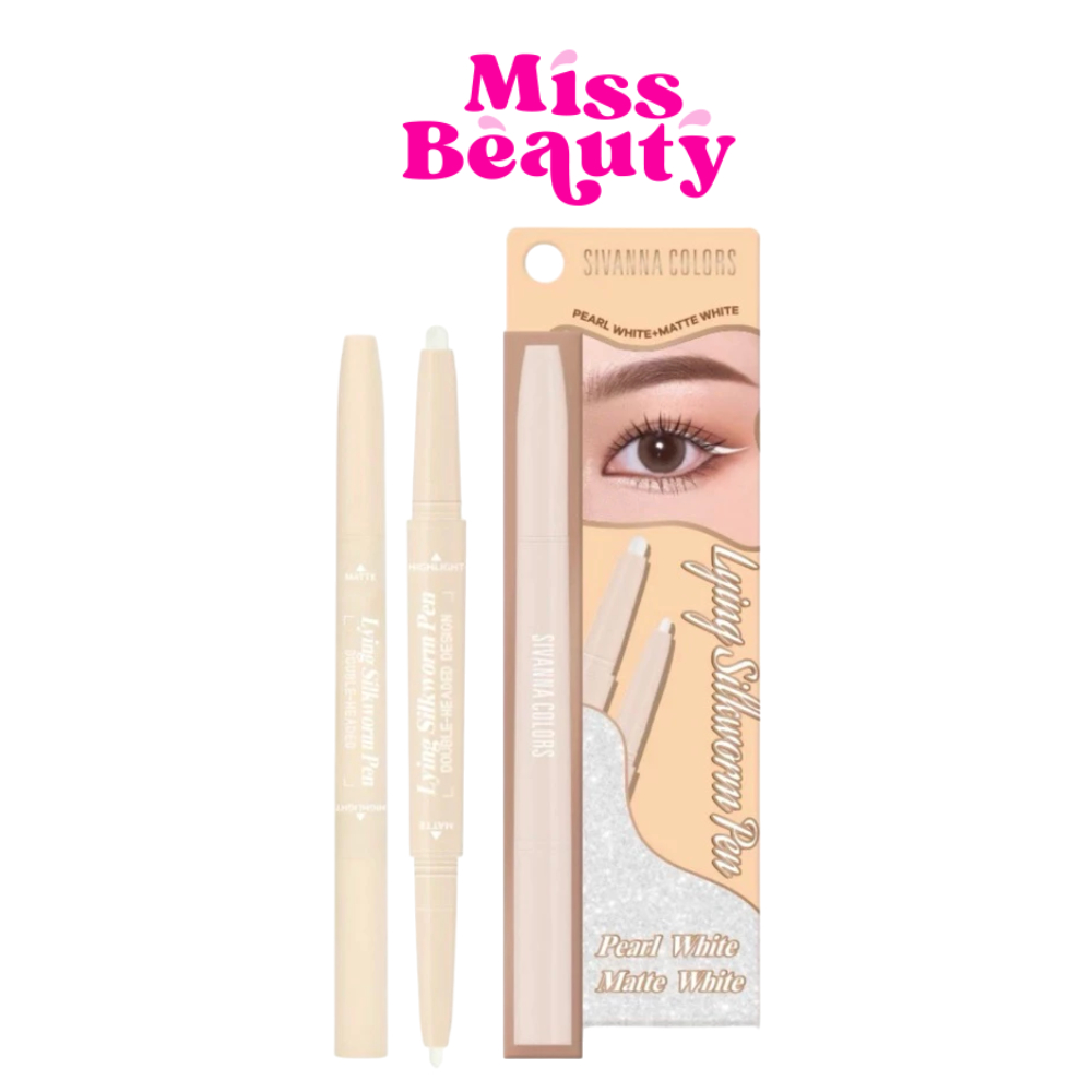HF970 Sivanna Colors Double-Headed Lying Silk Worm Pen Seavenna Colours ...