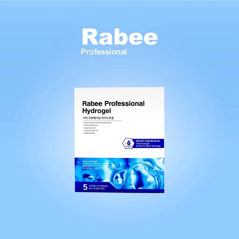 Rabee Hydro gel mask Sterile Soothing After Pruritus Sunburn Allergic ...
