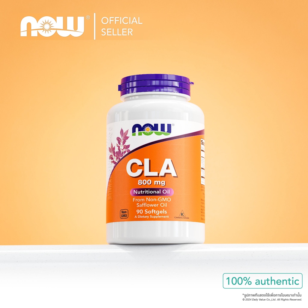 CLA |/Conjugated Linoleic Acid 800 MG [Softgels] by NOW FOODS | Shopee ...