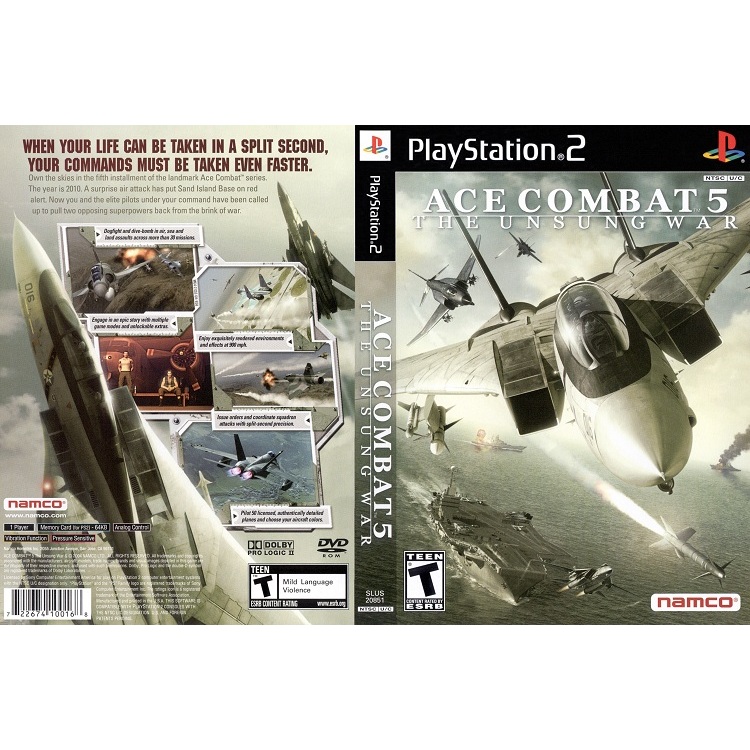 PS2 ace combat 5 Game Disc | Shopee Malaysia
