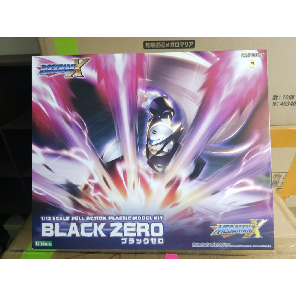 Kotobukiya 1/12 Mega Man X Black Zero | Shopee Malaysia