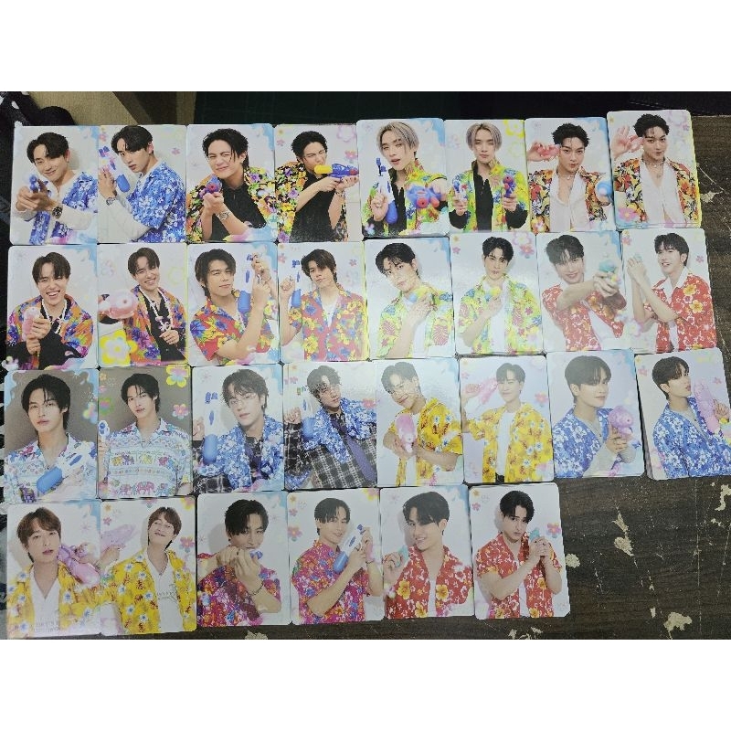 GMMTV CARD Songkran-EST WILLIAM HONG LEGO NUT TUI SEA KEEN WIN NANON ...