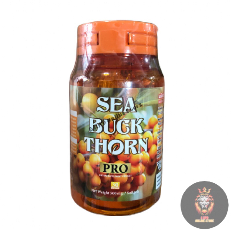 Buckthorn Pro SeaBuckThorn Dietary Supplement (1 Bottle 30 Capsules ...