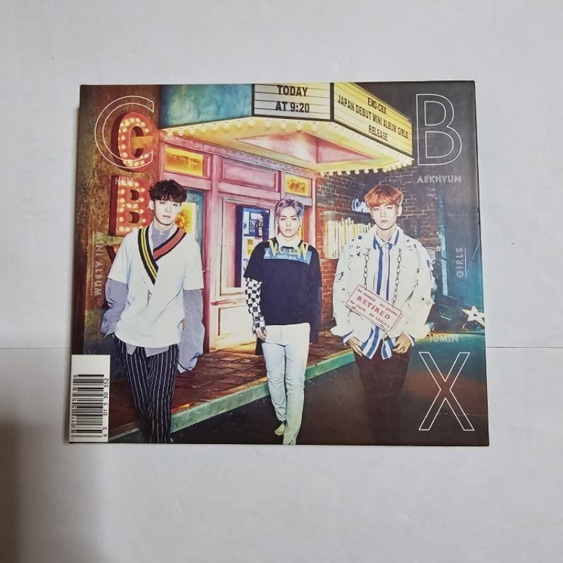 EXO-CBX Japan Debut Mini Album [GIRLS] CD+DVD+PhotoBooklet Limited ...