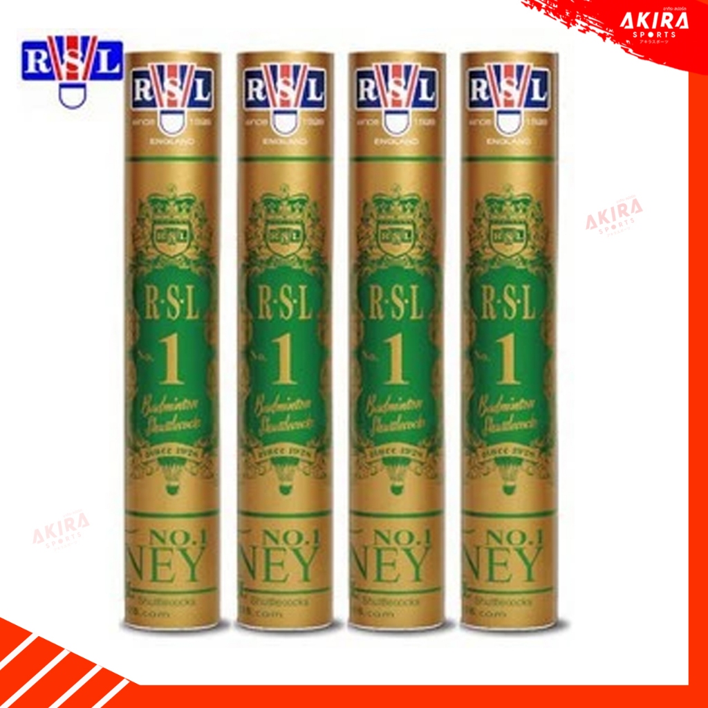 RSL Gold No.1 Badminton Shuttlecock 1 (Malaysia) | Shopee Malaysia