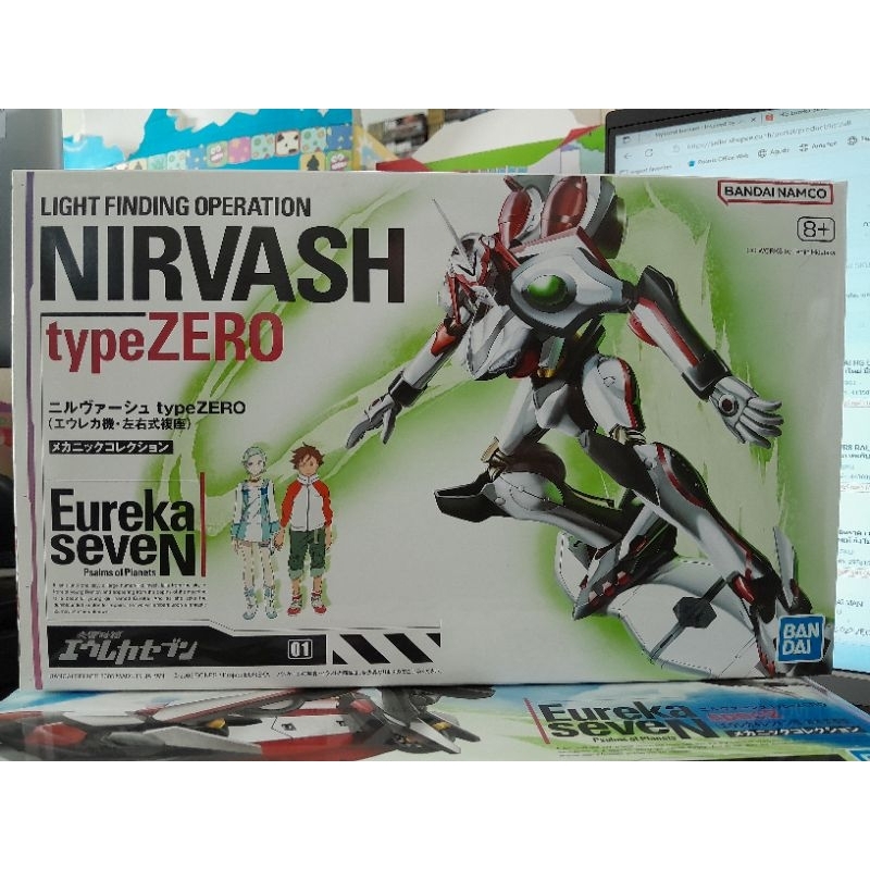 BANDAI HG Eureka Seven Nirvana Type Zero (Plastic Model) New Product ...
