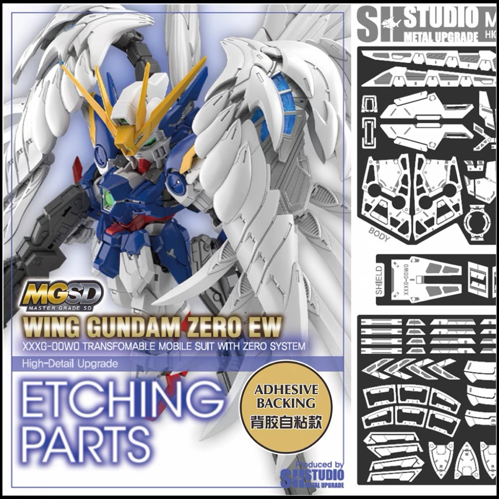 SH STUDIO Metal Plate MGSD Wign gundam Zero EW | Shopee Malaysia