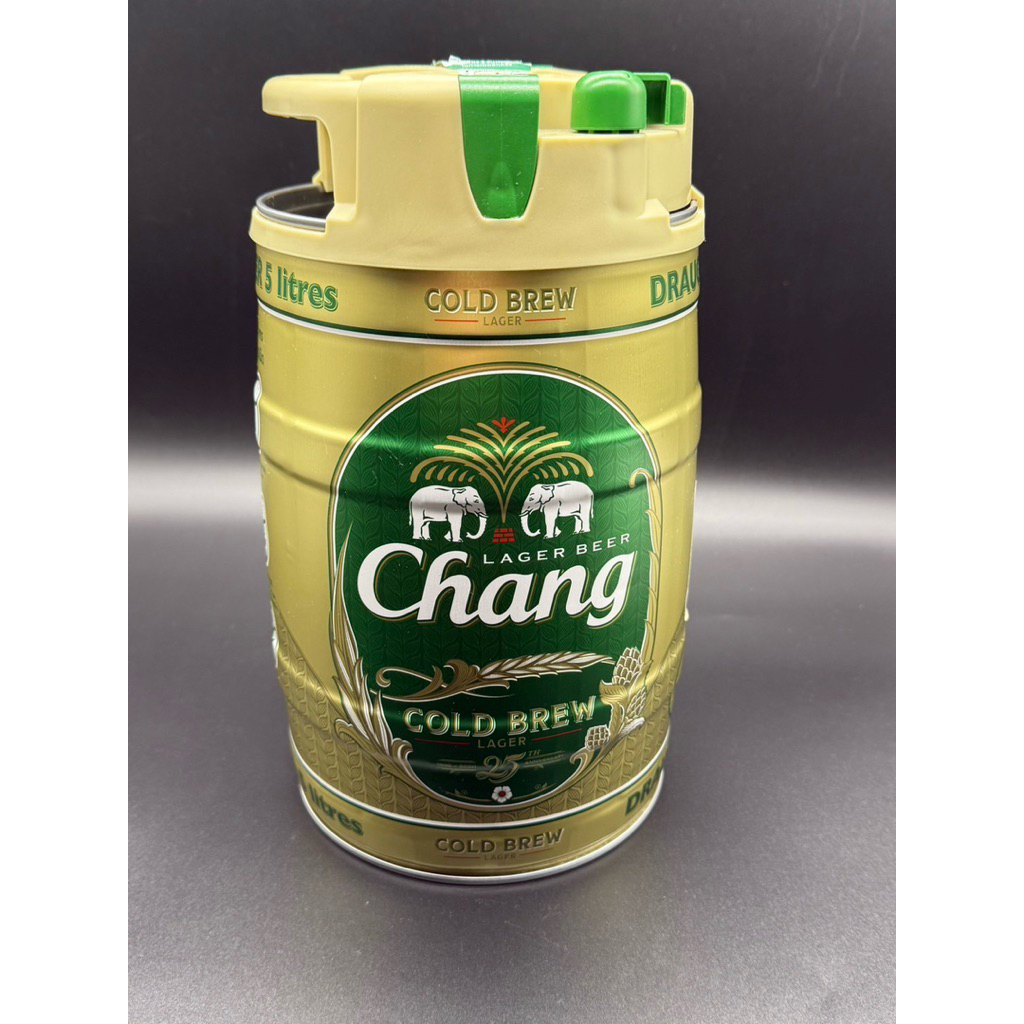 Available Now Metal Beer Bucket Empty Barrel Cold Brew Lager Chang 2nd ...