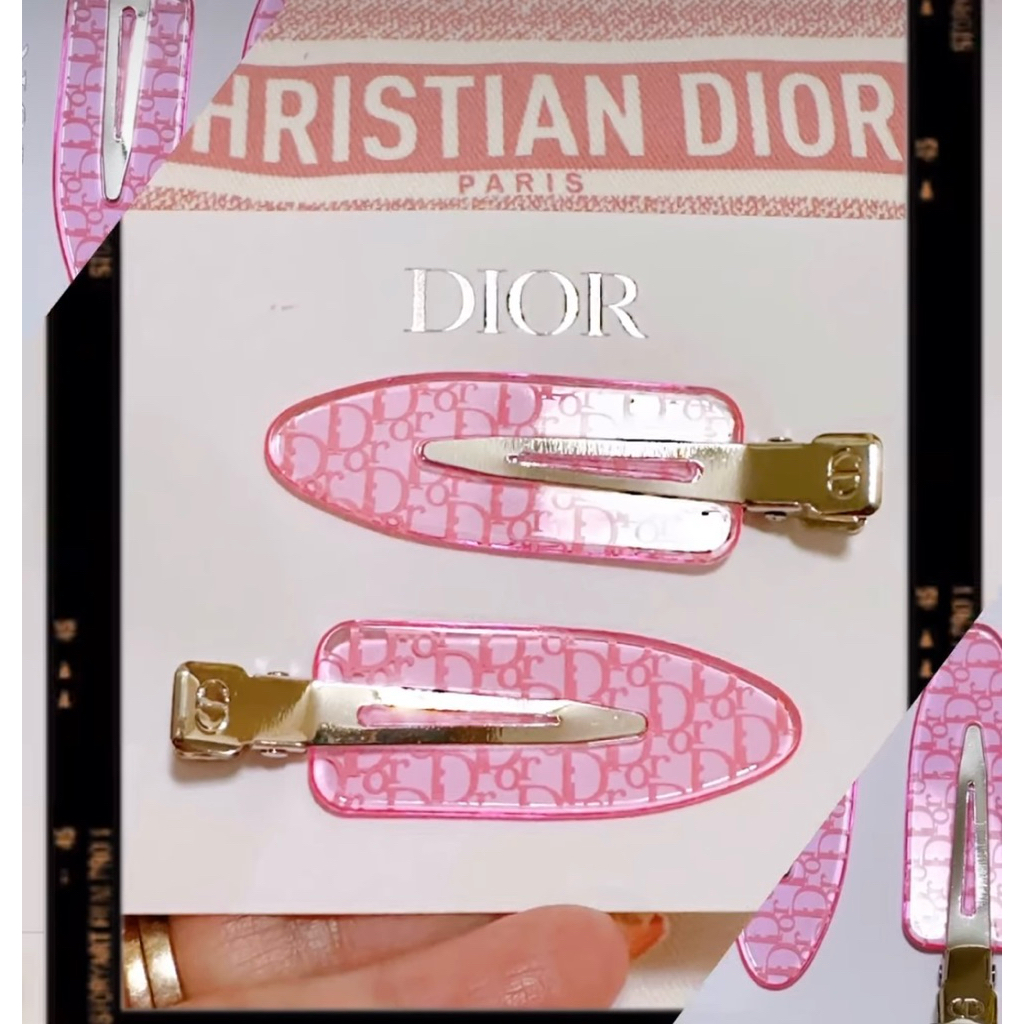 dior hair accessory Set Authentic Thai Label | Shopee Malaysia