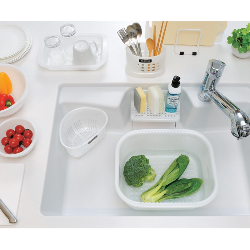 Inomata Sponge Soap And Holder Spoon Fork Chopsticks Plastic Type For ...