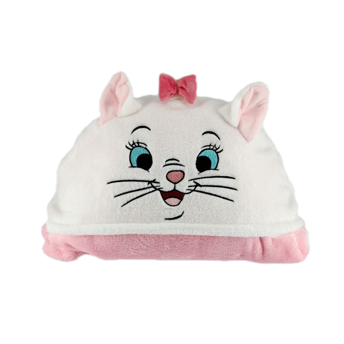 MINISO Blanket With Cap Disney Cat Collection | Shopee Malaysia