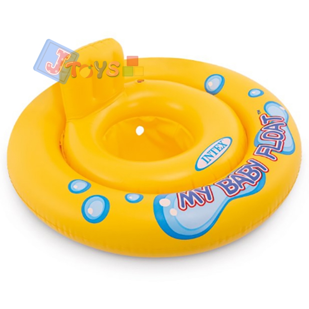 Intex 59574 My Baby Float Leg Ring Yellow | Shopee Malaysia