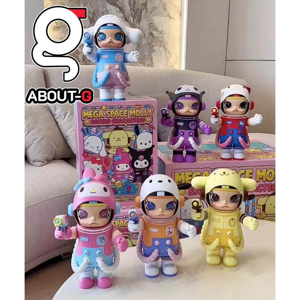 Mega Space Molly 4 Sanrio Characters Series By Popmart | Shopee Malaysia