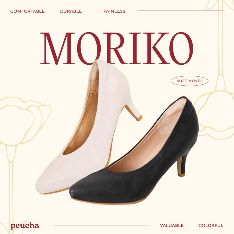 peucha moriko High Heel Floor memory foam 2 Inch Degree Shoe | Shopee ...