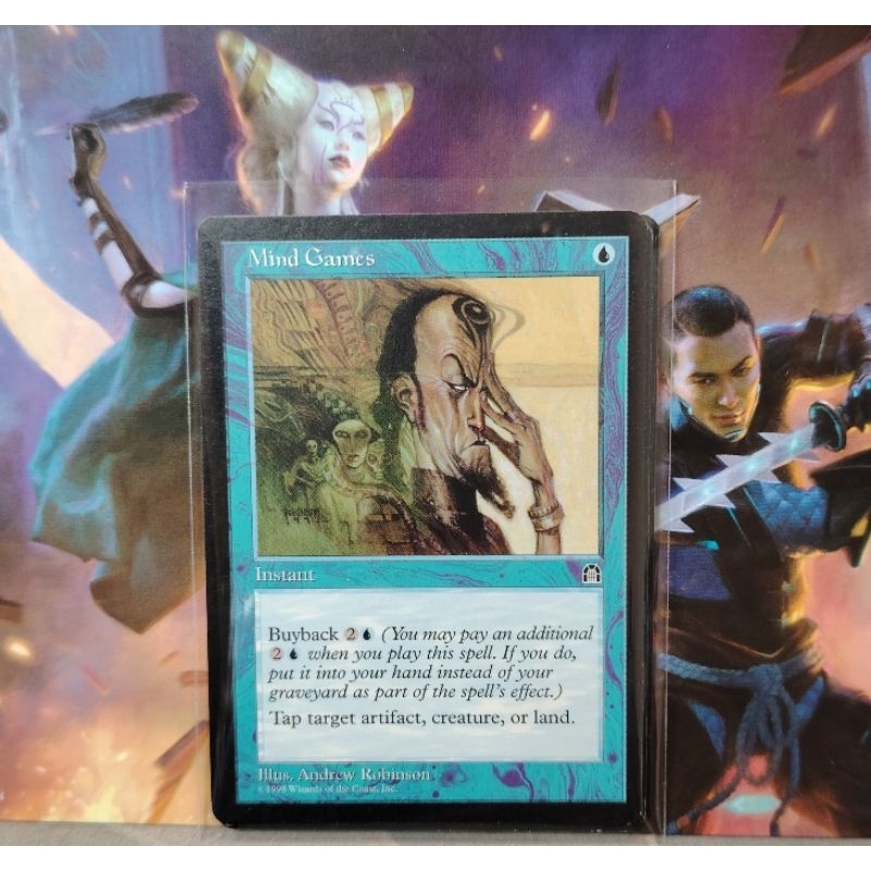 Mind Mind Games Games (Blue) Magic The Gathering Original (MTG ...