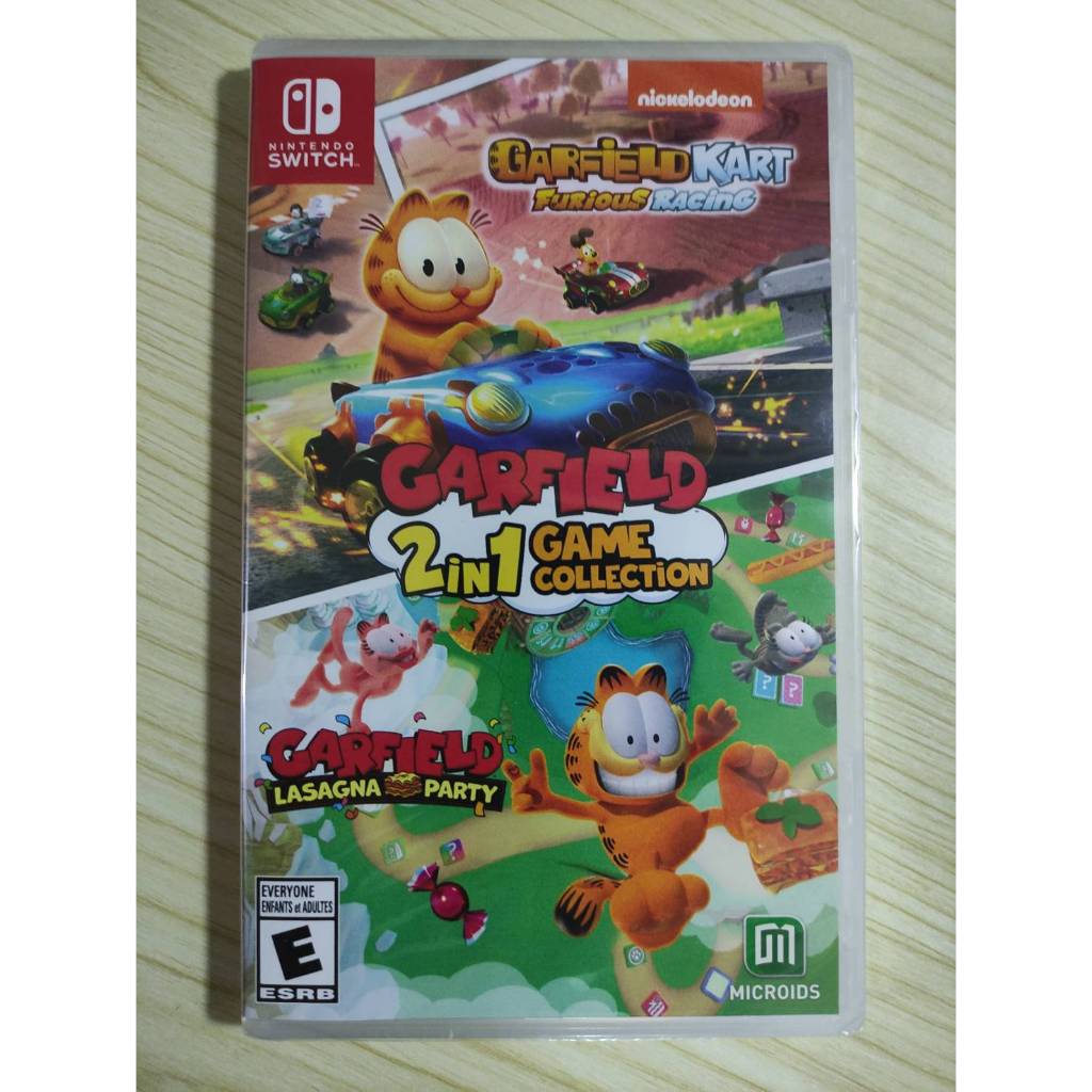 (Hand 1) Nintendo Switch-Garfield 2 in 1 Game collection (us) | Shopee ...