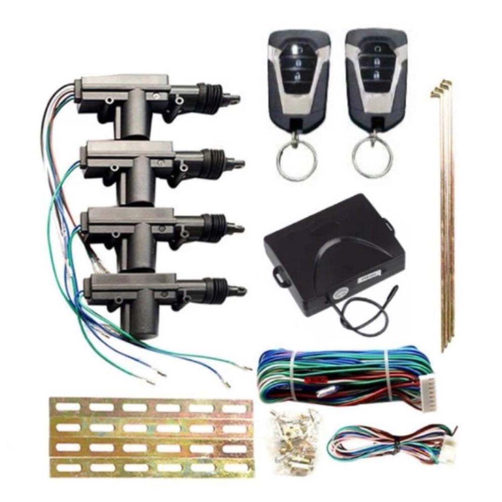 _xenon Car Central Lock Set With 2 Remote Keys 4 Doors With ...