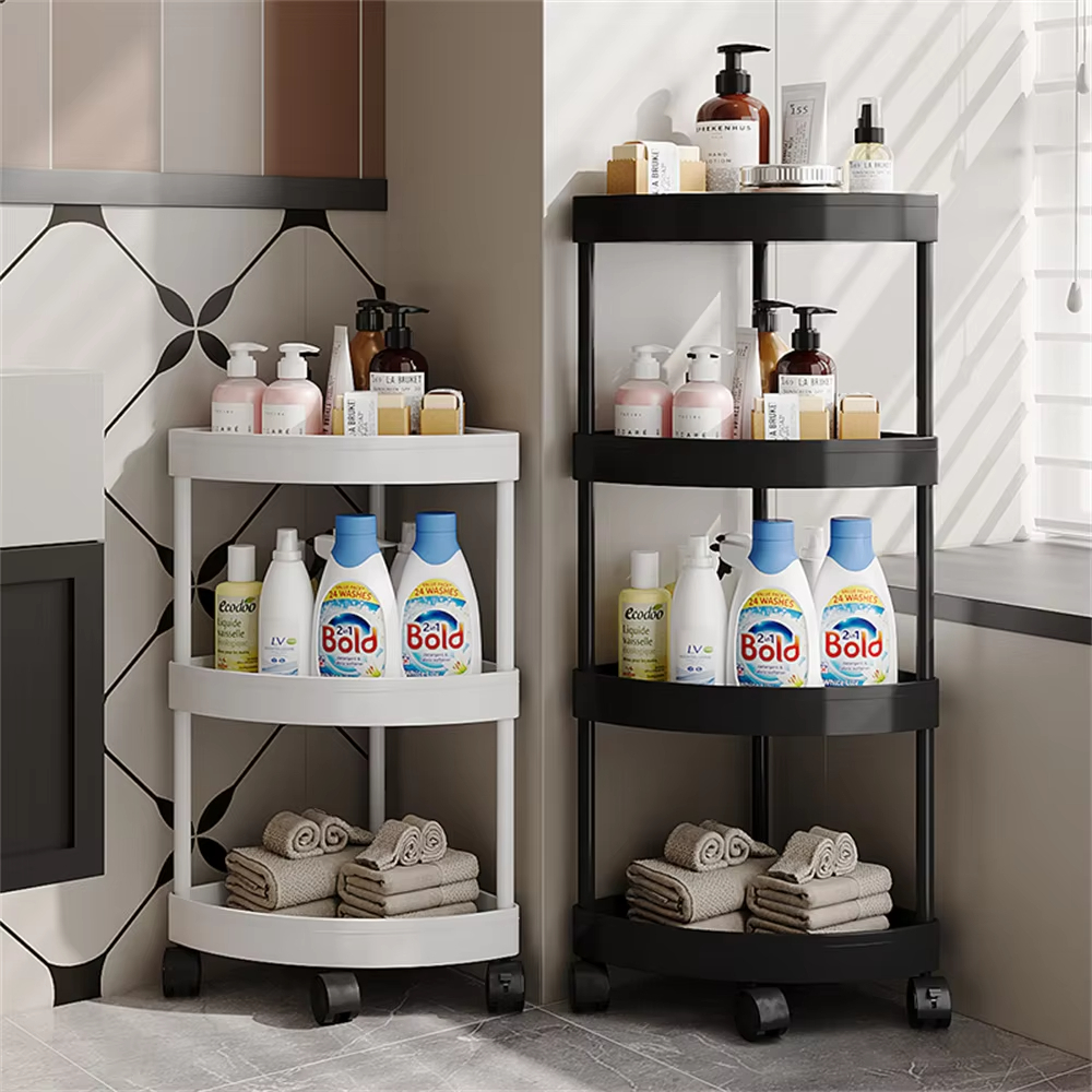 On The Quality Castors Very Strong A 2/3/4/5 Shelves In The Bathroom ...