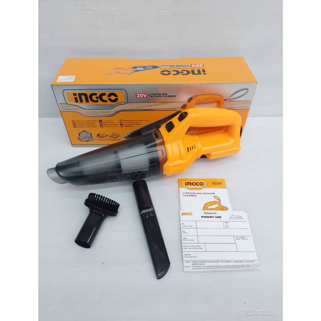 INGCO 20V Cordless Vacuum Cleaner CVLI201261 (Bare Machine) 1 | Shopee ...