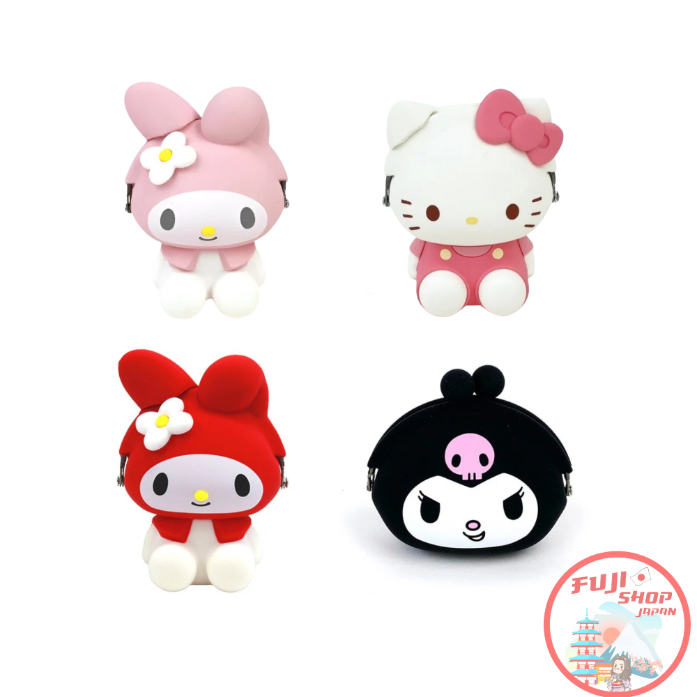 Sanrio Cutie 3D Pochi :Hello Kitty My Melody and Kuromi | Doll Bag ...
