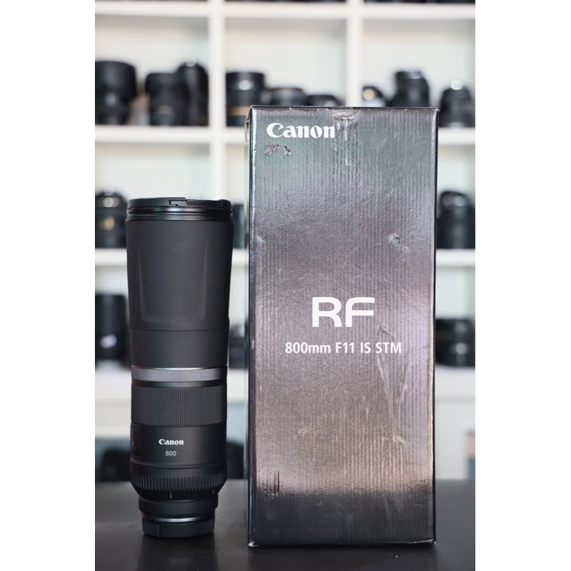 CANON RF 800 F11. IS STM. Full Box Set | Shopee Malaysia