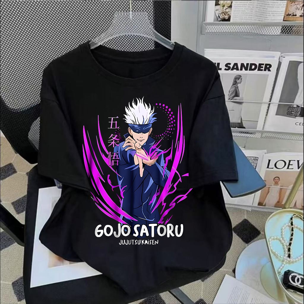 Flash Jujutsu kaisen Gojo satoru Trend T-Shirt Pure Cotton Popular ...