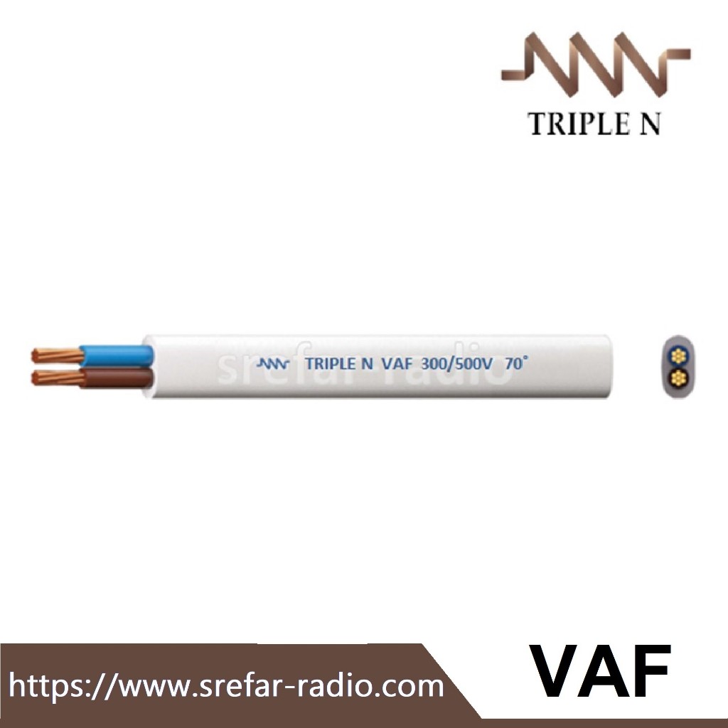 TRIPLE N Copper Cable VAF 300/500V 70 ̊ 2x4 sq.mm TIS Standardsnew 11 ...